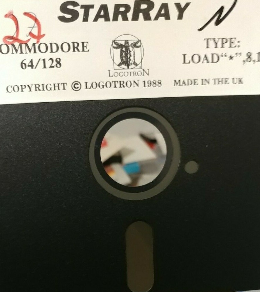 StarRay (Logotron 1988) Commodore C64 (Diskette) works | eBay
