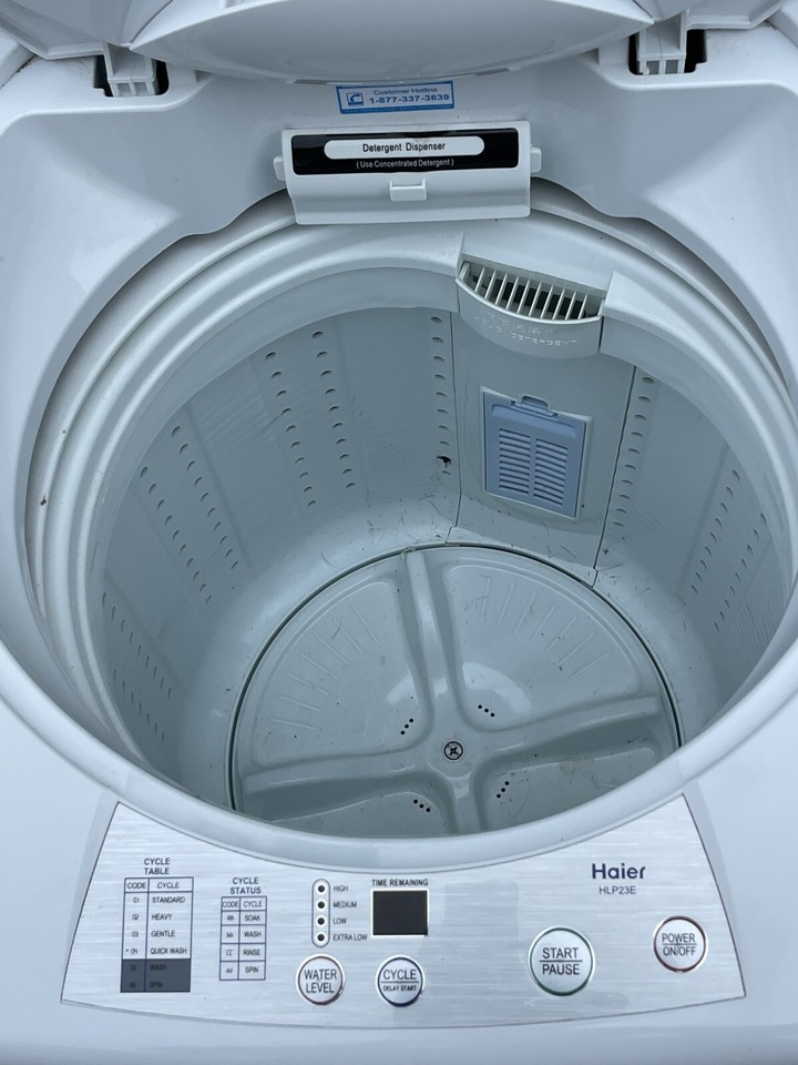 Haier Electric Compact Washer Dryer Machine Apartment or ideal for ...