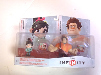 Disney Infinity Wreck-It Ralph Playset Vanellope + Power Discs PS4 Wii ...