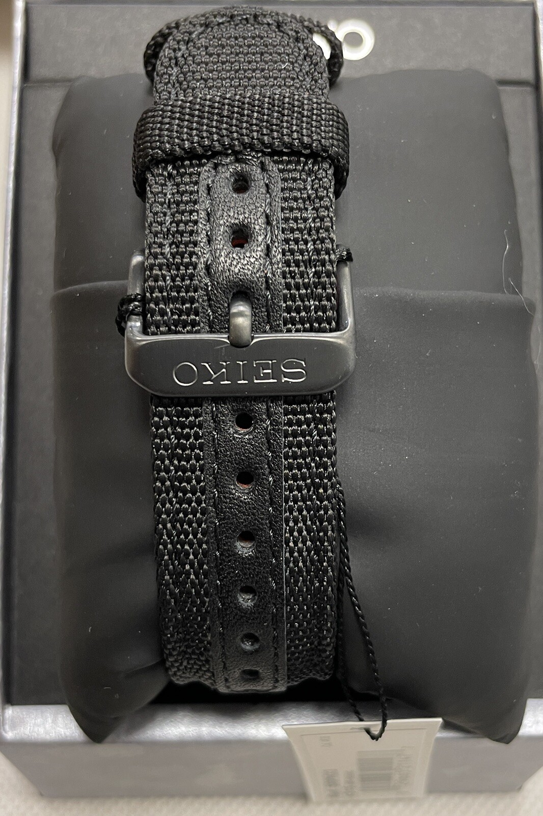 SEIKO 5 Automatic Nylon Band 40mm Black Dial Men’s Watch SRPH33 24 ...