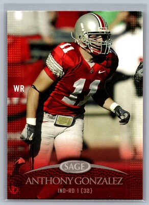 2007 SAGE Anthony Gonzalez #20 | eBay