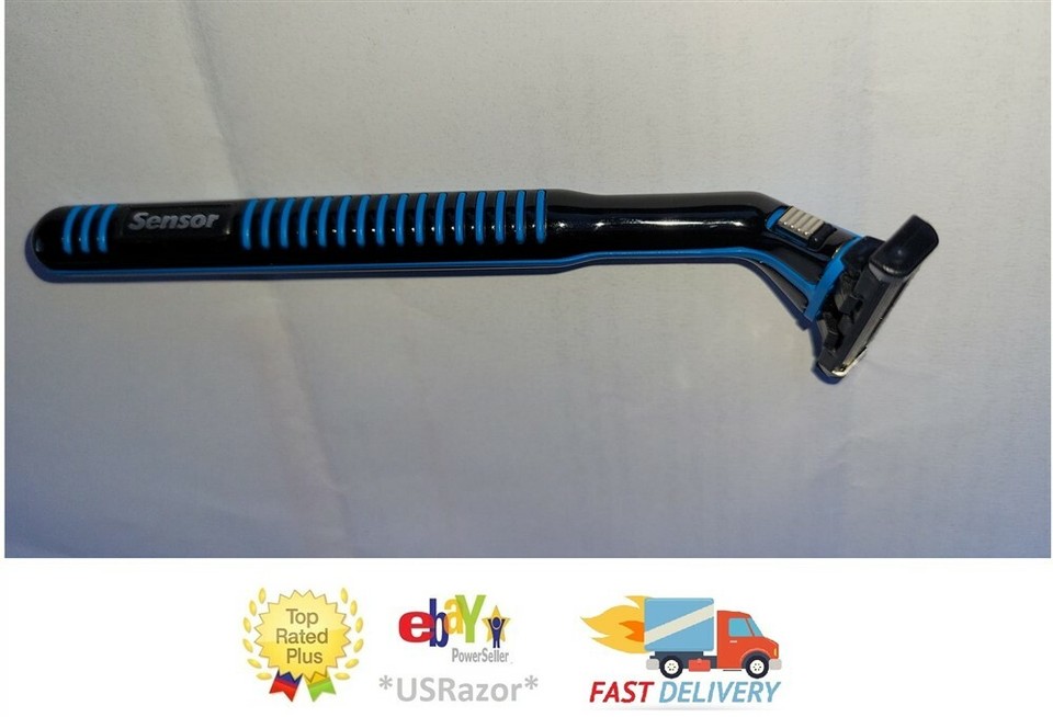 Gillette Sensor Razor Sport Metal Shaver Handle 93 USA fit Excel 3 ...