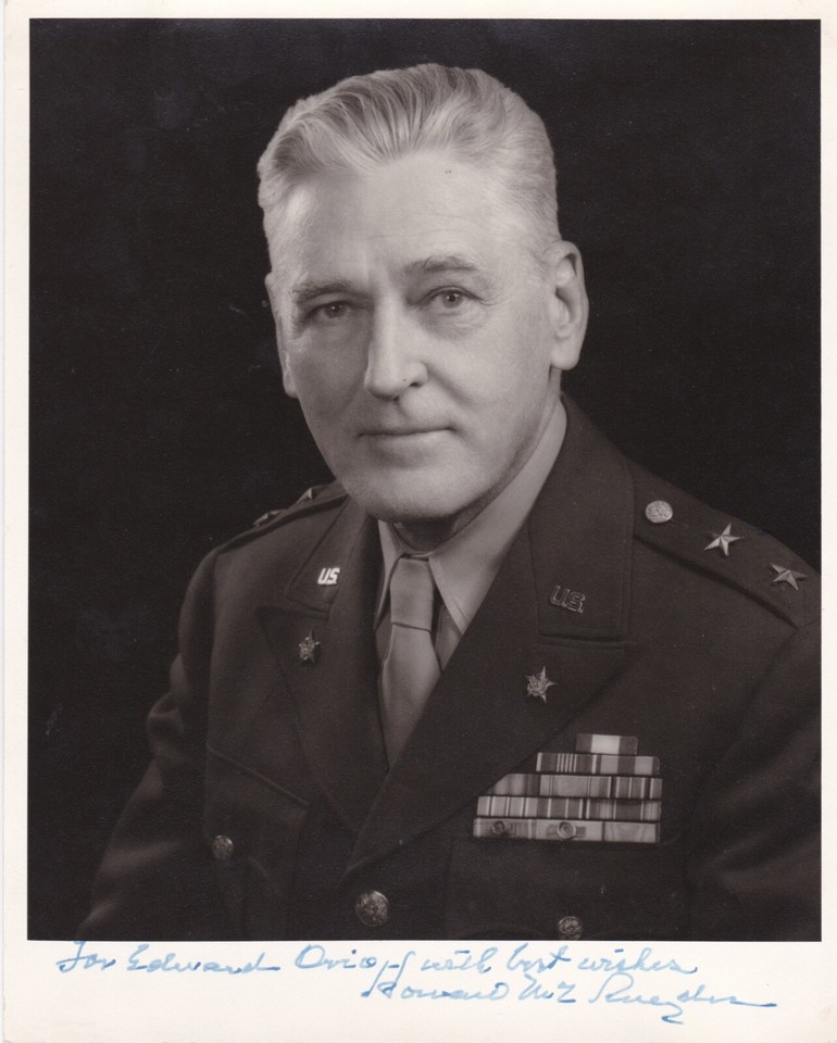 Major General Howard McCrum Snyder Signed White House Letter & Signed ...