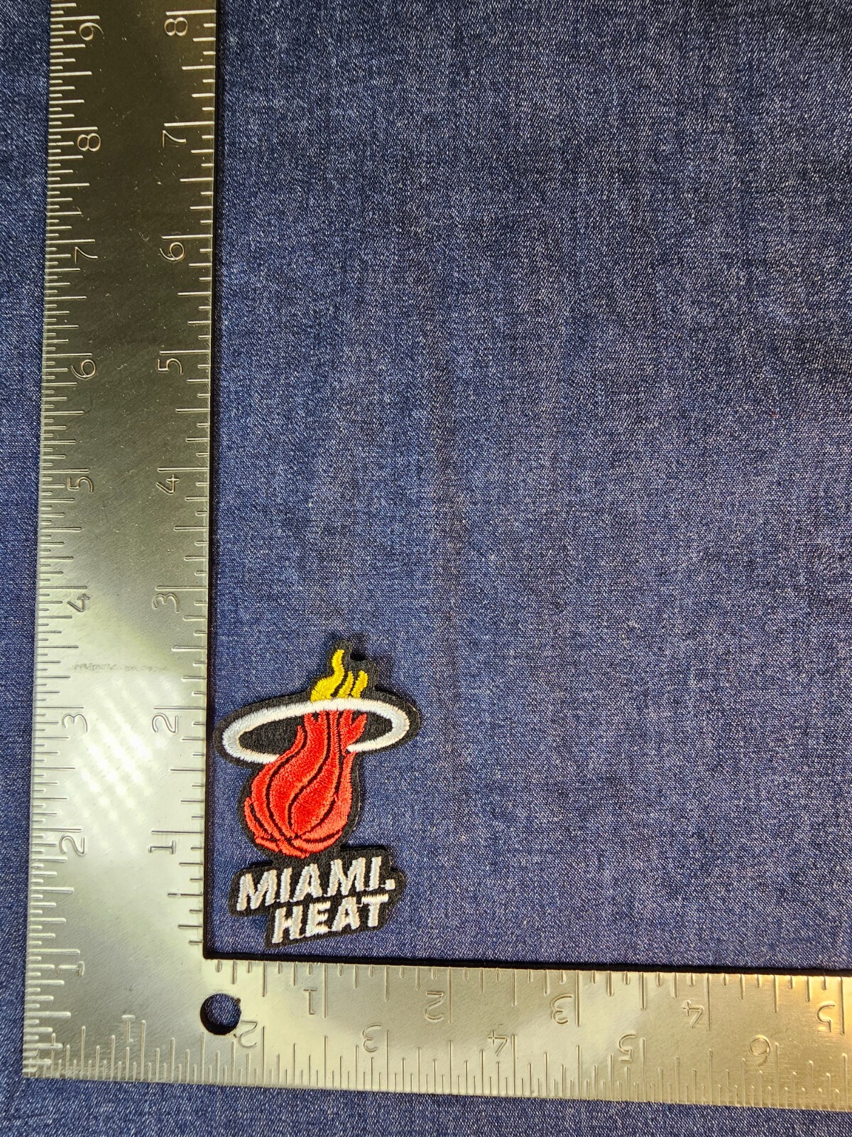 Miami Heat NBA Embroidered Patch NEW Iron-on/Sew-on | eBay