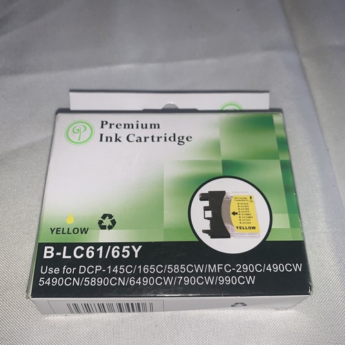 Green Project B-LC61/65Y Yellow Ink Cartridge replaces Brother LC65Y ...