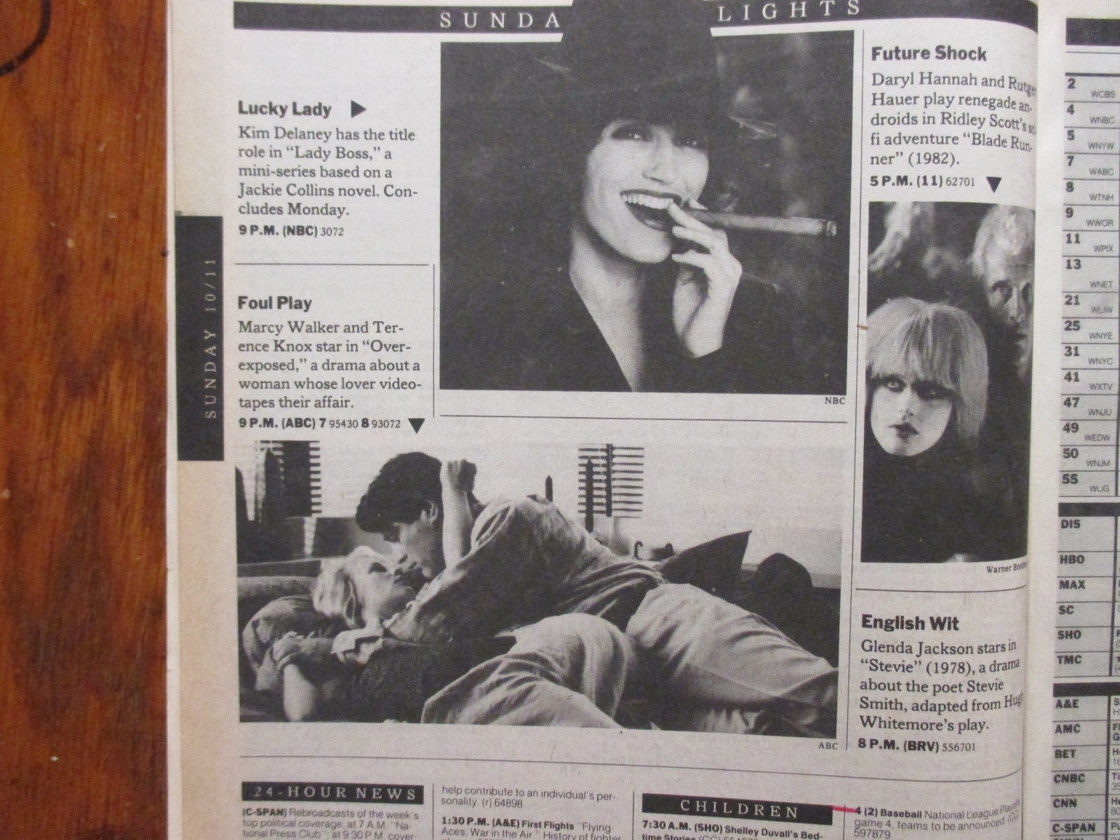 Oct. 11, 1992 N Y Times TV Mag(CATHERINE BACH/KIM DELANEY/MARCY WALKER ...