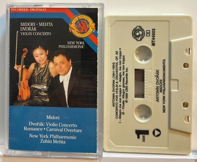 Dvořák, Midori, Mehta: Violin Concerto, Romance, Carnival Overture ...