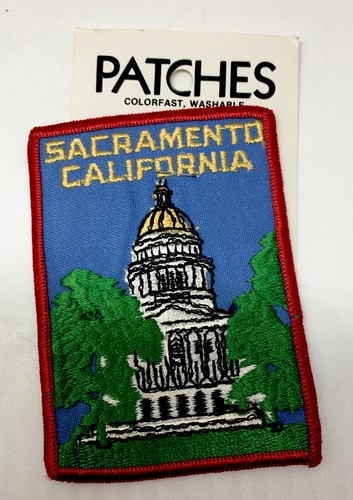 Capitol Building In The Capital City~ SACRAMENTO CALIFORNIA Holm Patch ...