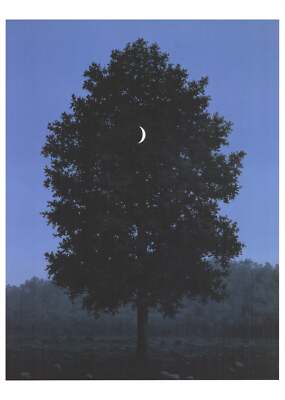 Le Seize Septembre, 1956 Rene Magritte Art Print Tree Moon 2021 Poster ...