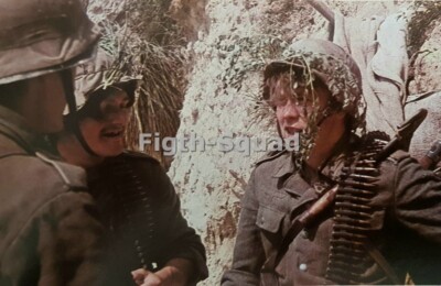 WW2 Picture Photo German Wehrmacht Soldiers Talk After the Battle 8526 ...