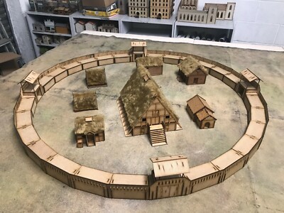 28mm Viking round fort | eBay UK