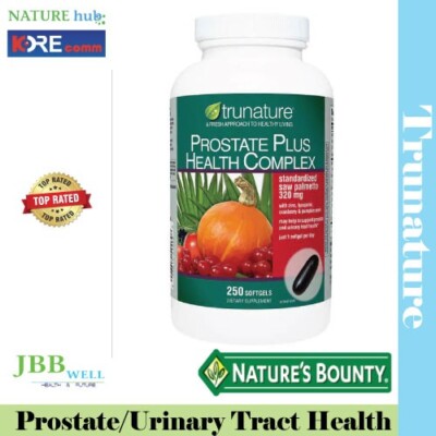 trunature Prostate, Plus Health Complex, 250 Softgels | eBay