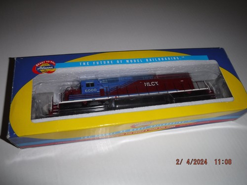 ATHEARN SD40-3 HELM LEASING HLCX HO LOCOMOTIVE #6000 ITEM 79652 BRAND ...