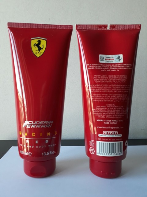 Ferrari-scuderia Ferrari Scuderia Edt125ml Racing Red Shampoo-doccia ...