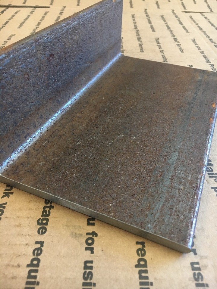 3 1/2 X 6 Steel L Angle Iron 5/16" THICK 8" Long Heavy Duty Bracing ...