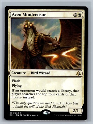 Magic The Gathering Amonkhet Aven Mindcensor #005/269 MTG TCG CCG | eBay