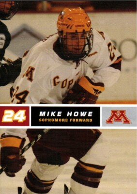 Mike Howe 2005-06 Minnesota Golden Gophers | eBay
