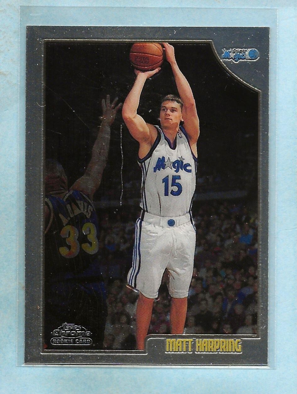 MATT HARPRING - 1998-99 Topps Chrome "Rookie" - #157 - Magic - Comb ...