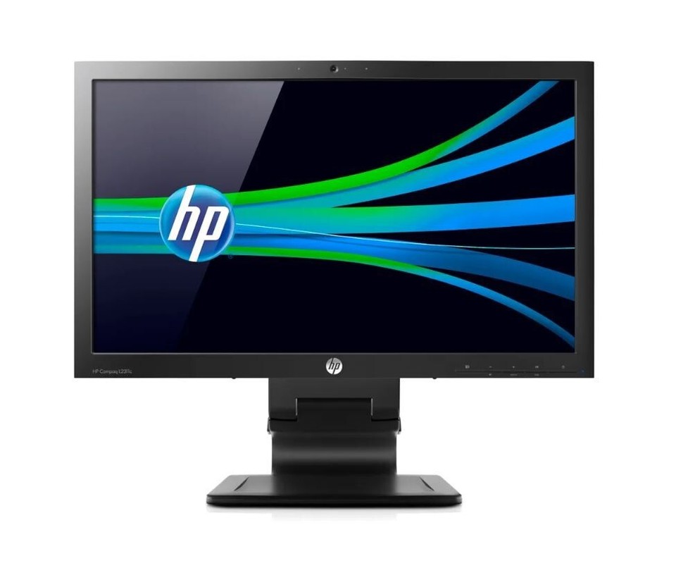 HP L2311c 23" FHD 1080p LED Monitor 1920x1080 USB 3.0 VGA Webcam ...