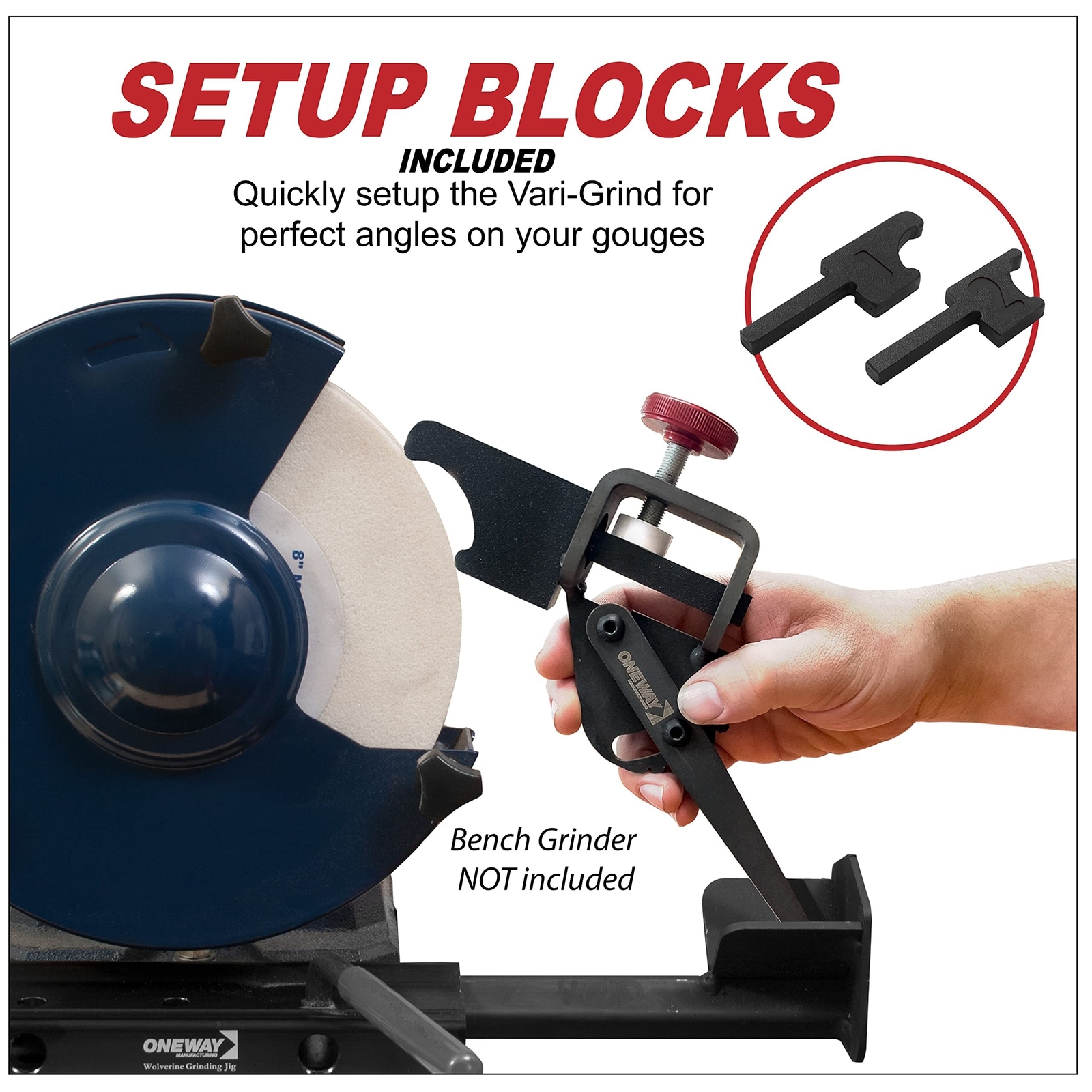 Wolverine Grinding System with VARI-GRIND jig and Setup Blocks ...