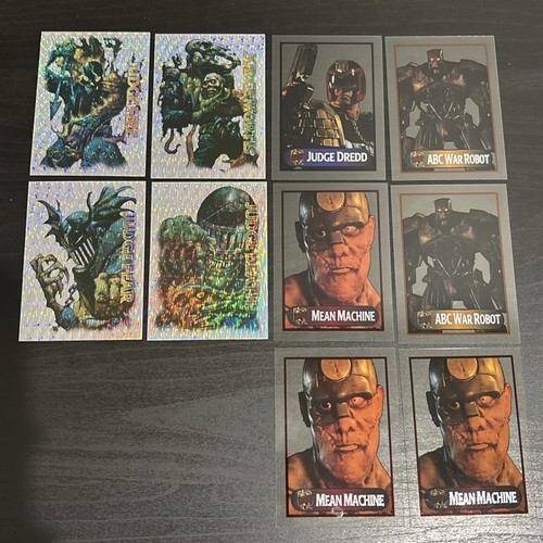 1995 Edge Entertainment Judge Dredd PRISM Inserts and Chase Cards | eBay
