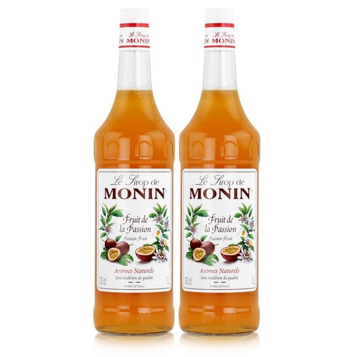 Monin Sirup Fruit de la Passion Maracuja 1 Liter - Cocktails (2er Pack ...