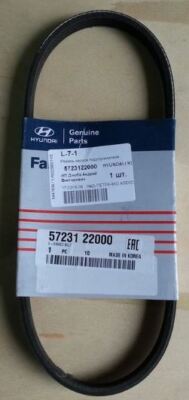 GENUINE BRAND NEW HYUNDAI GETZ 2002-2005 BELT V -POWER STEERING PUMP ...