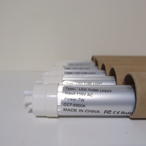 T8 Tube LED Replacement Lights Set Of 6 (18", 7 Watts, 6500K) | eBay