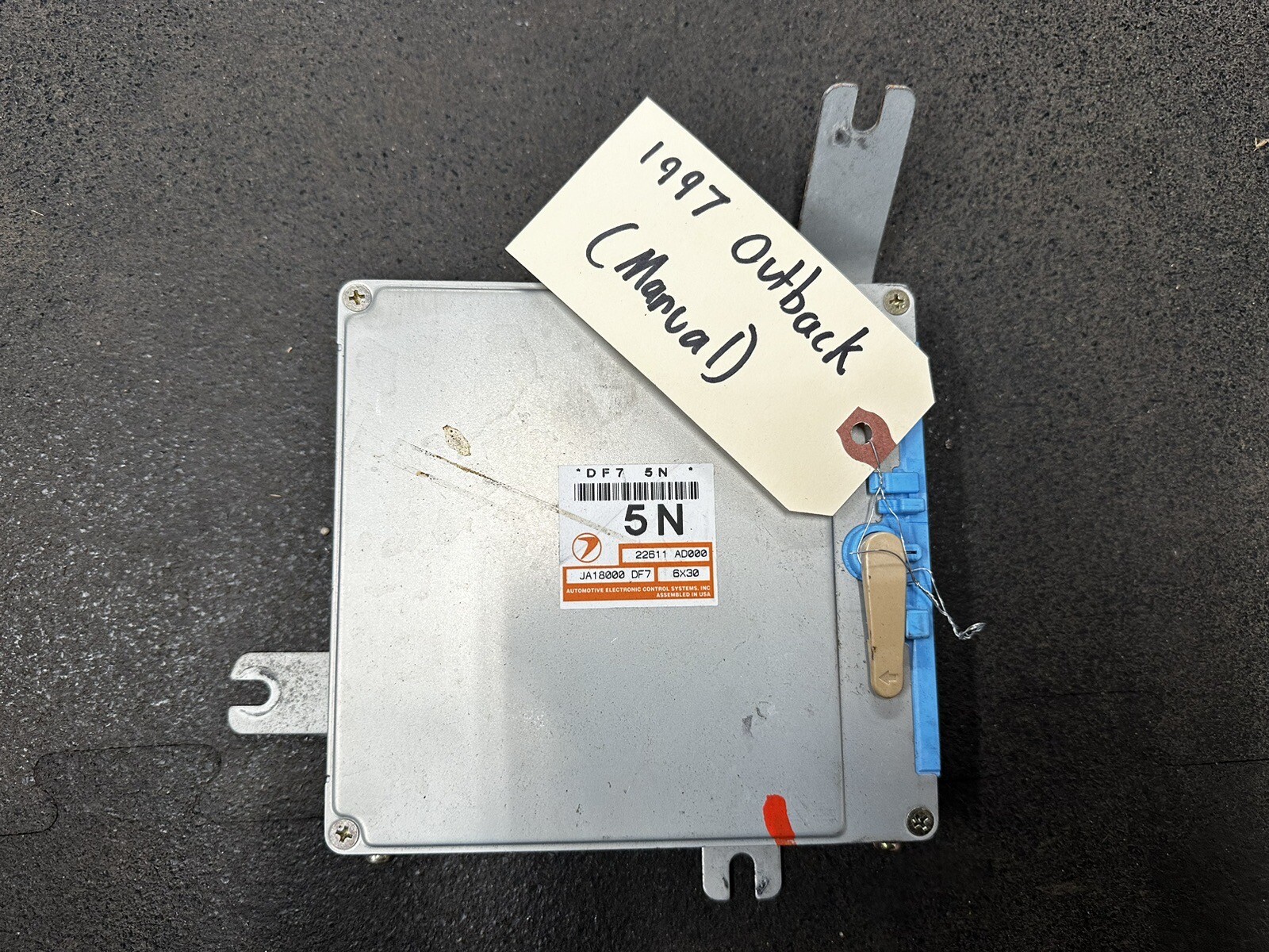 97 Subaru Legacy Outback Engine Control Module PCM ECM ECU 22611 Ad000 ...