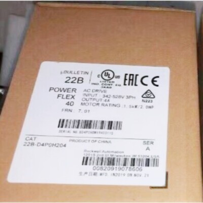 22B-D4P0H204 AB PowerFlex 40- 1.5 kW (2 HP) AC Drive Spot Goods | eBay