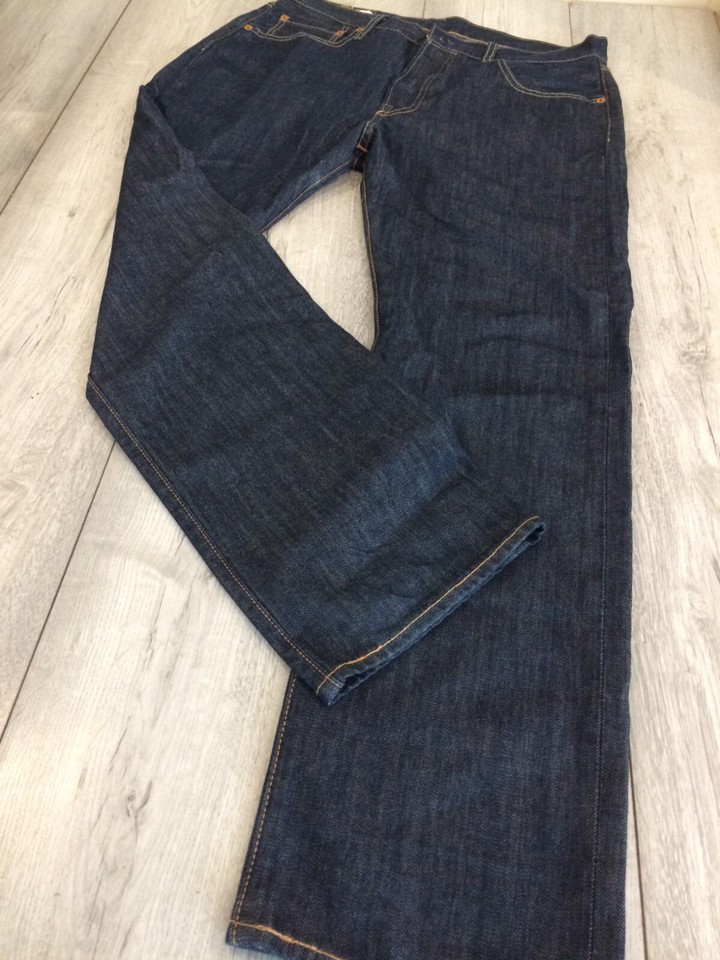 MENS LEVIS 501 JEANS 32 inch WAIST X 30 inch LEG - BLUE | eBay