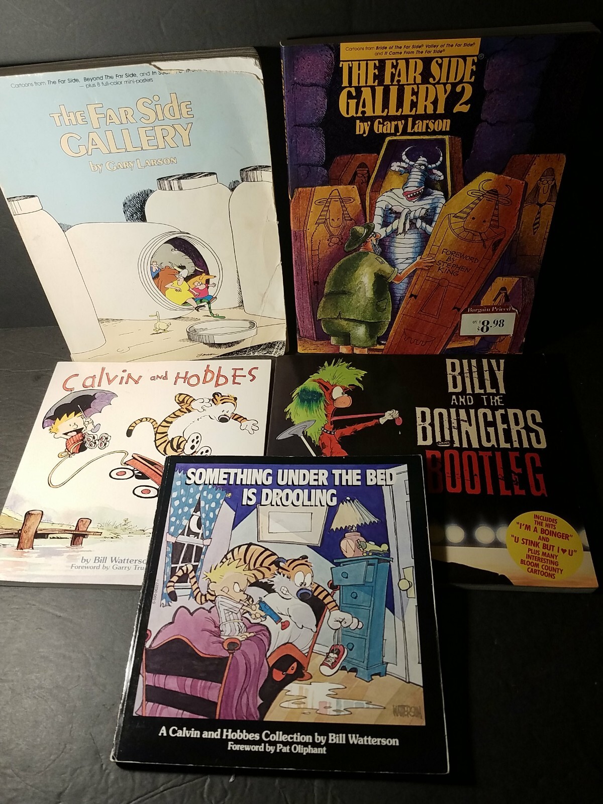 FAR SIDE, BLOOM COUNTY + CALVIN & HOBBES 5 BOOK LOT / BUNDLE | eBay