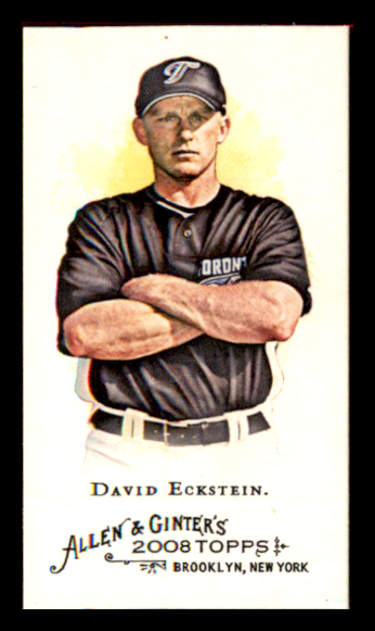 2008 Topps Allen & Ginter David Eckstein Mini #93 Toronto Blue Jays | eBay