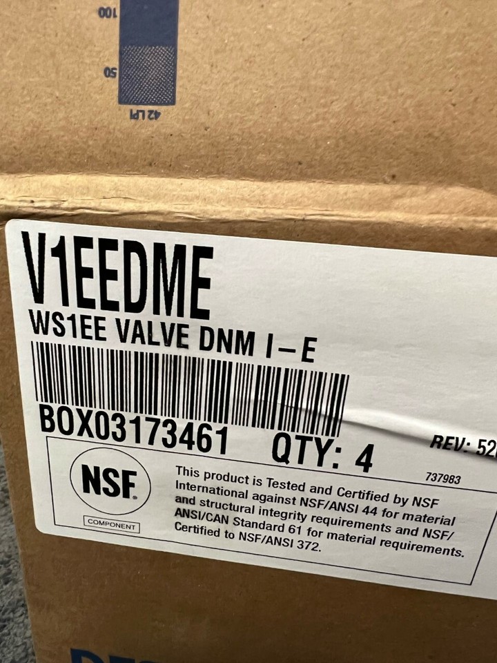 Clack WS1EE Electronic Metered Softener Control Valve DNM V1EEDME C ...