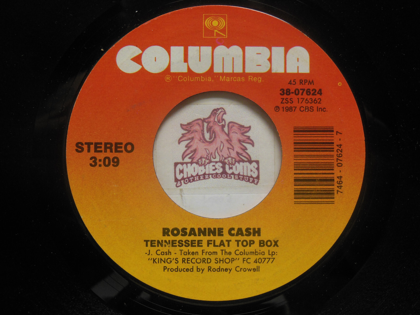 Rosanne Cash: Tennessee Flat Top Box / Why Dont You Quit Leaving, 45 ...