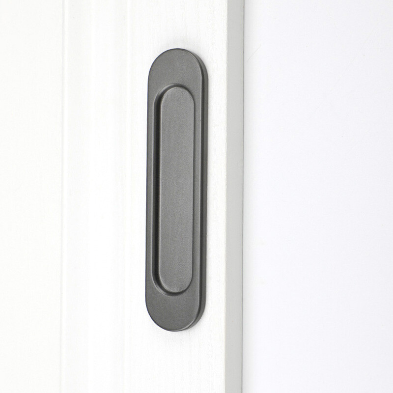 Hidden Door Handle Recessed Invisible Handle Cabinet Door Door Pull ...