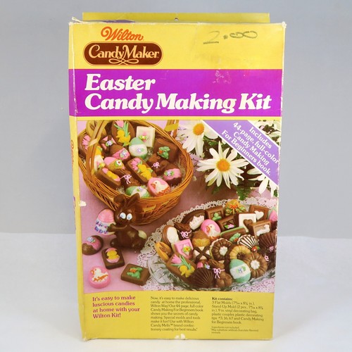 Wilton Easter Candy Making Kit Vintage 1982 44-Page Booklet 4 Molds ...
