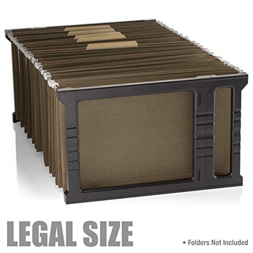 Hanging File Frame Organizer for Home Office Adjustable Storage 24 to ...