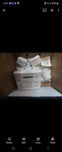 Protect America = HOME SECURITY SYSTEM Pre Owned | eBay