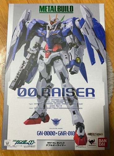 Mobile Suit Gundam 00 Metal Build 00 Riser Action Figure Bandai Japan ...