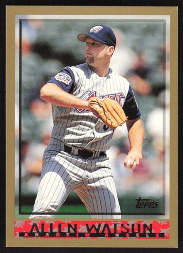 1998 Topps Baseball Allen Watson #211 Anaheim Angels | eBay