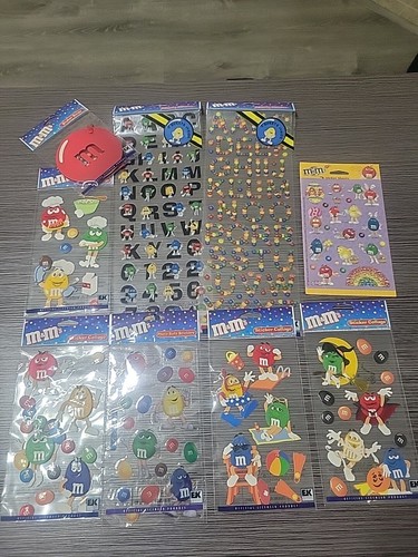 Rare EK Success M&M Scrapbooking Stickers Lot Of 9 | eBay