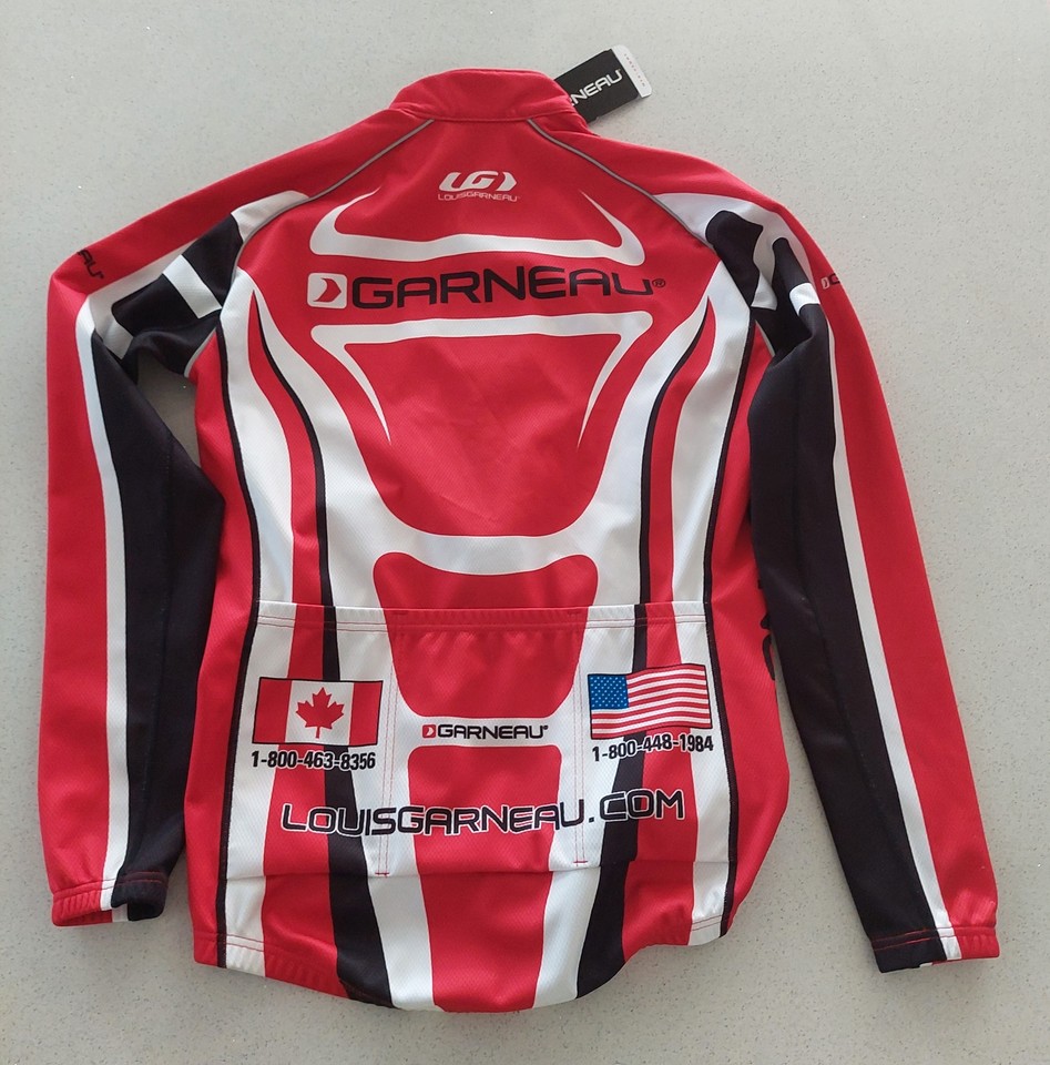 NWT Louis Garneau Fit Kit Windflex Wind Proof Cycling Jacket Men XXS ...