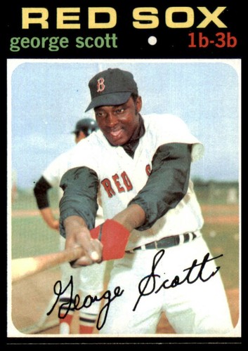 1971 Topps George Scott #9 NM-Mint Set break Combine Shipping | eBay