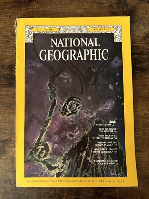 Vintage January 1975 National Geographic Journal Magazine Paperback ...
