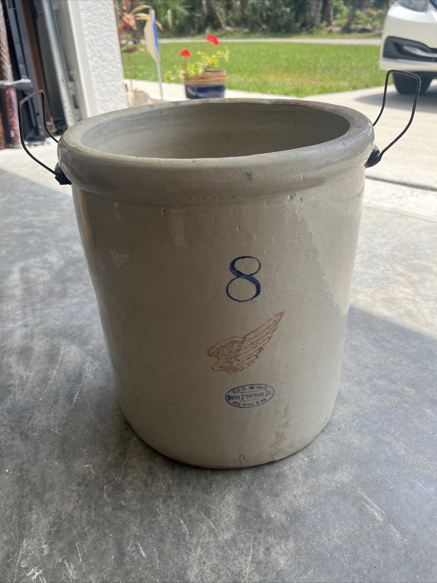 8 Gallon Western Stoneware Crock