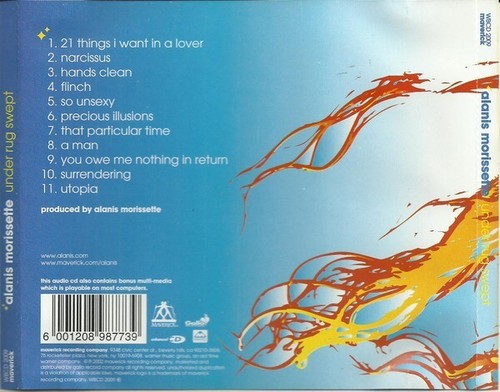 Alanis Morissette - Under Rug Swept CD Pop Rock Vocal South Africa VGC ...