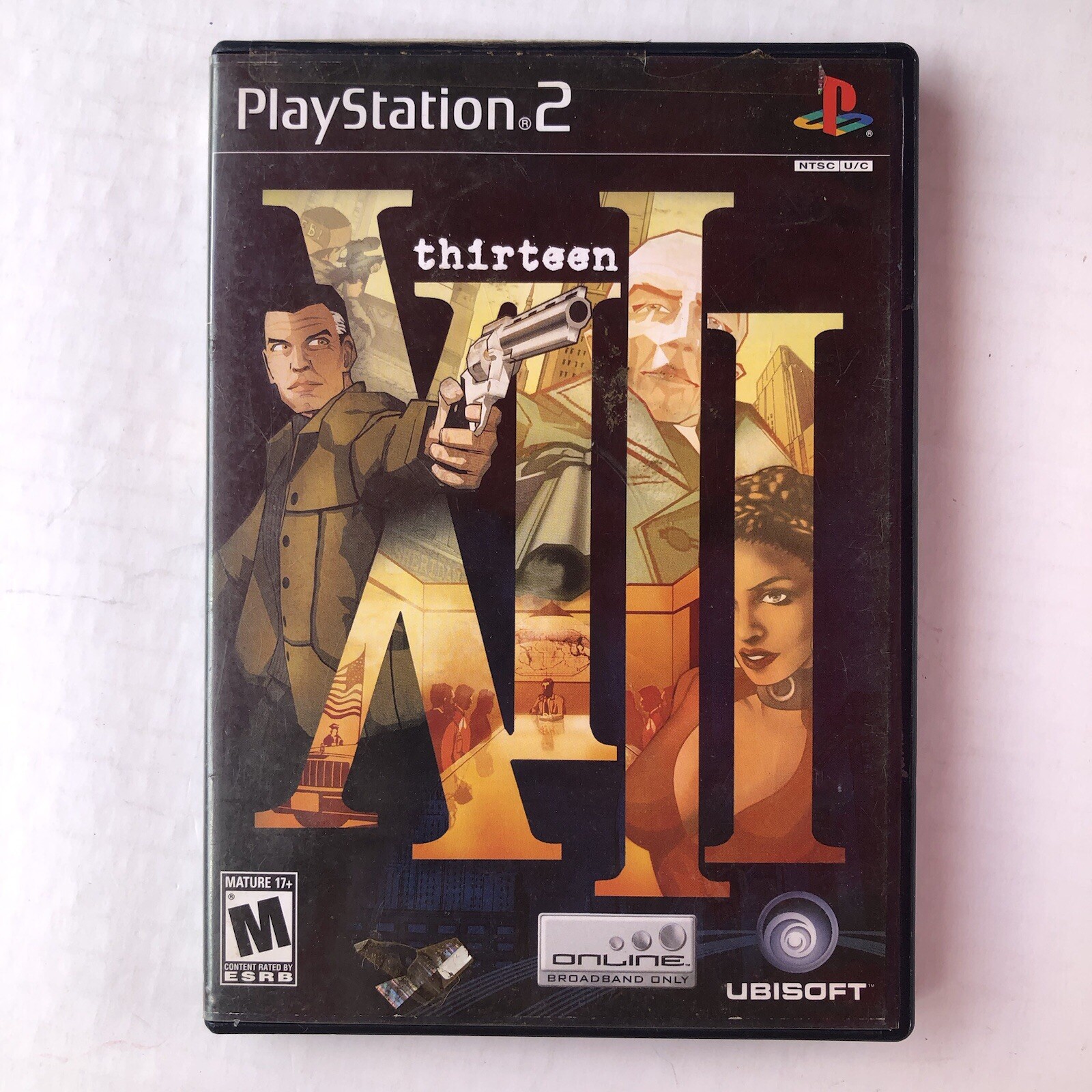 Thirteen XIII PS2 Sony PlayStation 2 Black Label CIB Complete w/ Manual ...