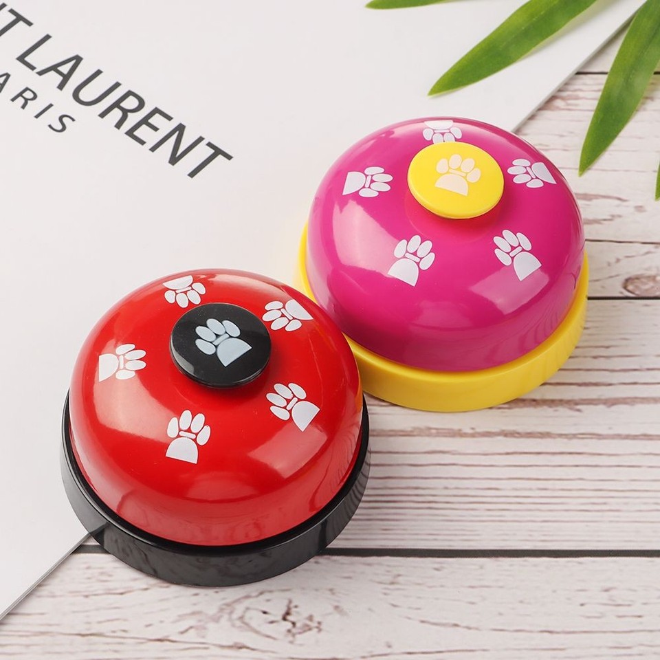 Dog Pattern Feeding Calling Bells Phone Ringing Training Bell Pet Bell ...