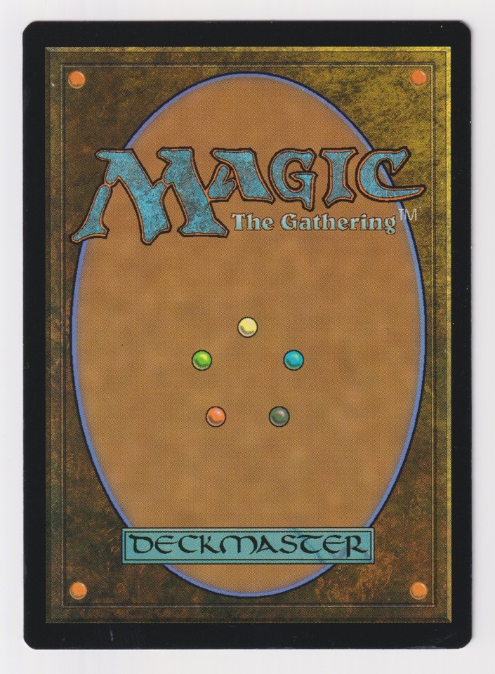 Altered Colossal Whale LP MTG Magic Hand Painted Unique Custom Extended ...